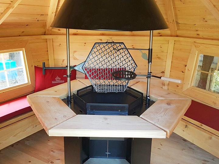 Exclusive Grill Cabin | timberescapes.com.au